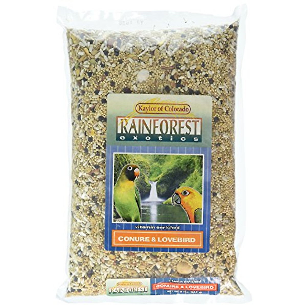 Rainforest Exotics Kaylor-Made Vitamin Enriched Conure & Lovebird Food