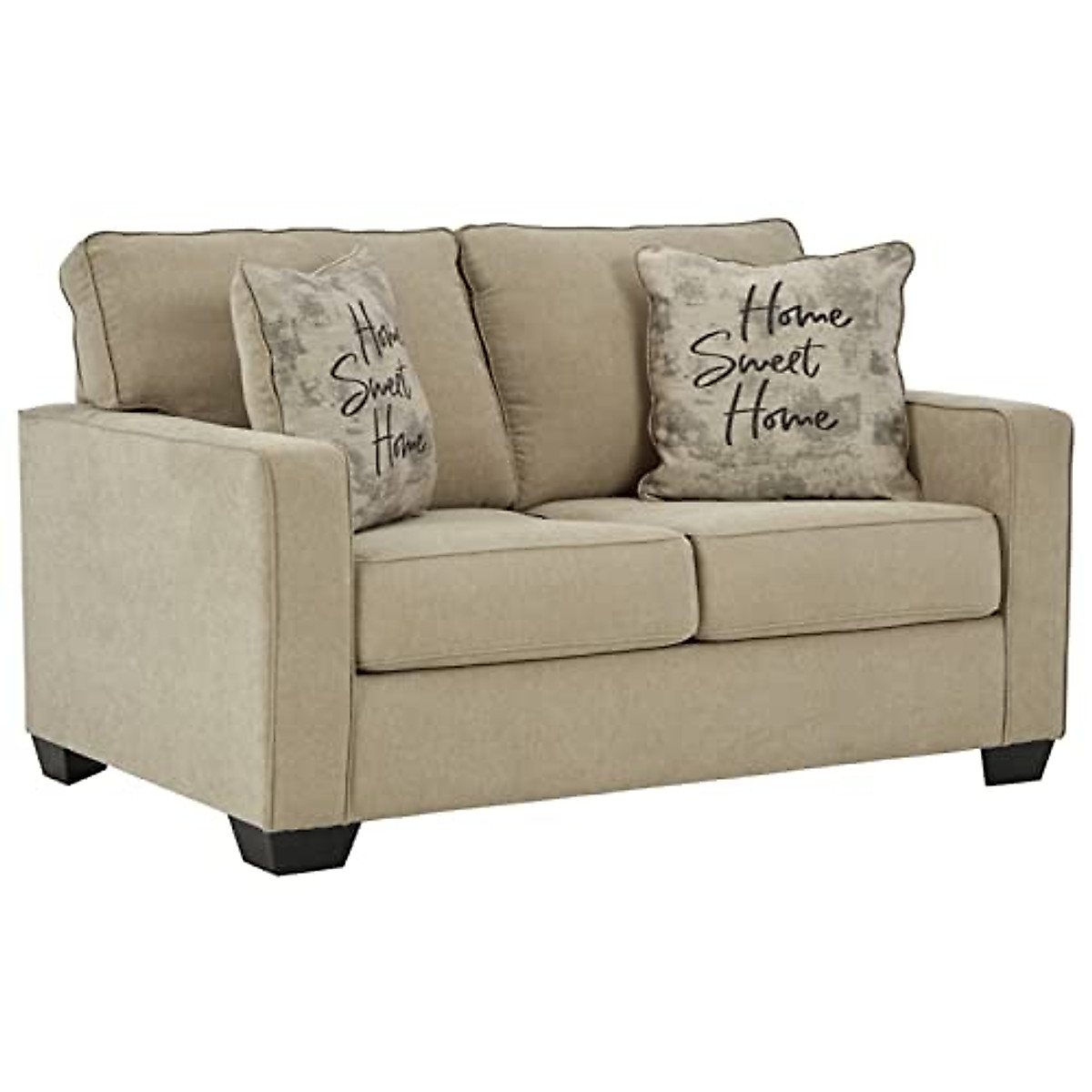 Signature Design by Ashley Lucina Loveseat, 60"W x 40"D x 38"H, Beige