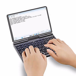 oushedi 8-Inch 2-in-1 Flip Mini Laptop,12th Gen Intel CPU, 12GB LPDDR5 RAM, 1TB M.2 SSD, Touch Screen, Gaming Computer, Portable Presentation PC, Windows 11 Notebook, Wi-Fi 6, Bluetooth 5.2