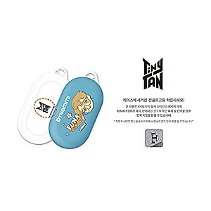 BTS Official TinyTan Dynamite 2D Colorful Series Hard Case for Samsung Galaxy Buds Licensed by Big Hit Entertainment (Jung Kook)