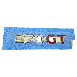 Nissan 84896-JL00A e OEM"370GT" Trunk Emblem - Nissan Skyline 370GT