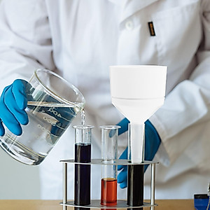 Buchner Funnel Laboratory Filtration Chemistry Filter Funnel Polypropylene Filter Stem Length Lightweight Autoclavable