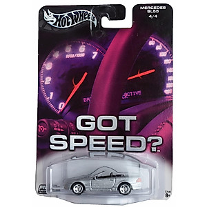 Hot Wheels Mercedes SL55, Got Speed? [Silver]