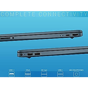 Newest 2022 HP 15.6 FHD Student Business Laptop, AMD Ryzen 5 5500U 6 core (Beat i7-1160G7, up to 4GHz), AMD Radeon Graphics, WiFi, HDMI, Windows 11, Blue + Generic Accessories (8GB RAM | 256GB SSD)