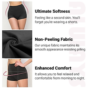 ALWAYS Women Workout Yoga Shorts - Premium Soft Solid Stretch Cheerleader Running Dance Volleyball Short Pants Houndstooth 2007 XL