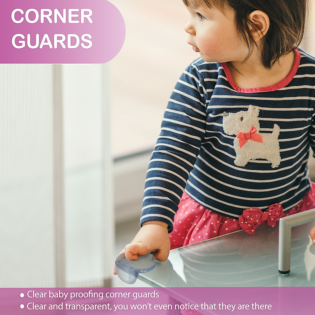 [40 Pieces] COZYCUDDLES Baby Safety Kit Safeguarding Complete Essential Child, Toddler, Baby Proofing Kit - Adjustable Locks for Cabinets, Drawers, Corner Guards, Outlet Covers, Door Pinch Protectors