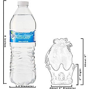 JC HUMMINGBIRD JCHB 24 Pieces Fillable Silver Crown with Pouch Party Favors