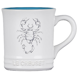 Le Creuset Stoneware Zodiac Coffee Mug, 14 oz., Scorpio