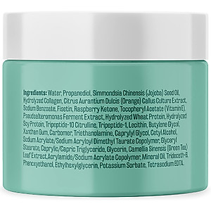 Stretch Mark Cream Infused with Collagen & Stem Cell Maternity Skincare Oil Removes Stretch Mark Prevention & Scar Remover Lotion Green Tea Extract & Raspberry Ketones by M3 Naturals