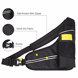 Diving Oxygen Cylinder Bag,1L Carrying Case Quick Dry Storage Shoulder Bag for Diving