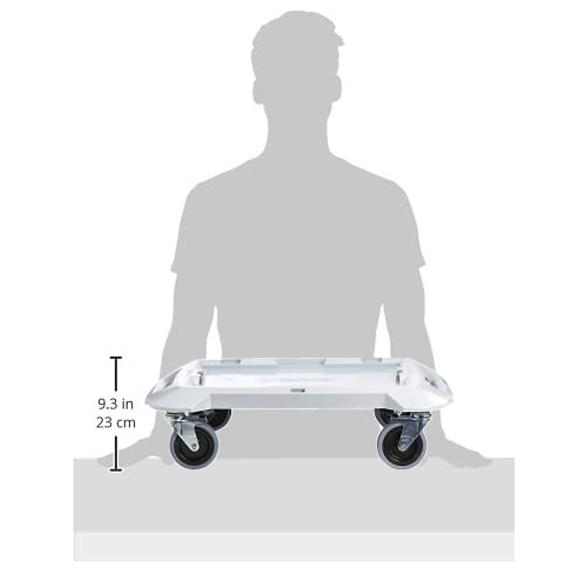 Bosch L-Dolly for use with L-Boxx Click and Go Cases, Part of Click and Go Storage System