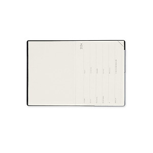 Legami - Small Weekly Planner, 12 Months, from January 2024 to December 2024, Elastic Closure, January 2025 Monthly Planner, Final Pocket, Address Book, 9.5 x 13.5 cm, Holo Fairy Colour