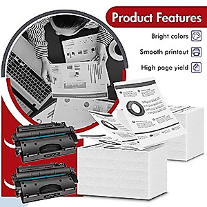 120 Toner Cartridge 2-Pack Compatible Replacement for Canon 120 Toner Cartridge CRG-120 CRG120 for Canon imageCLASS D1120 D1550 D1150 D1320 D1350 D1520 D1100 D1370 D1180 D1170 MF6680DN MF417dw Black