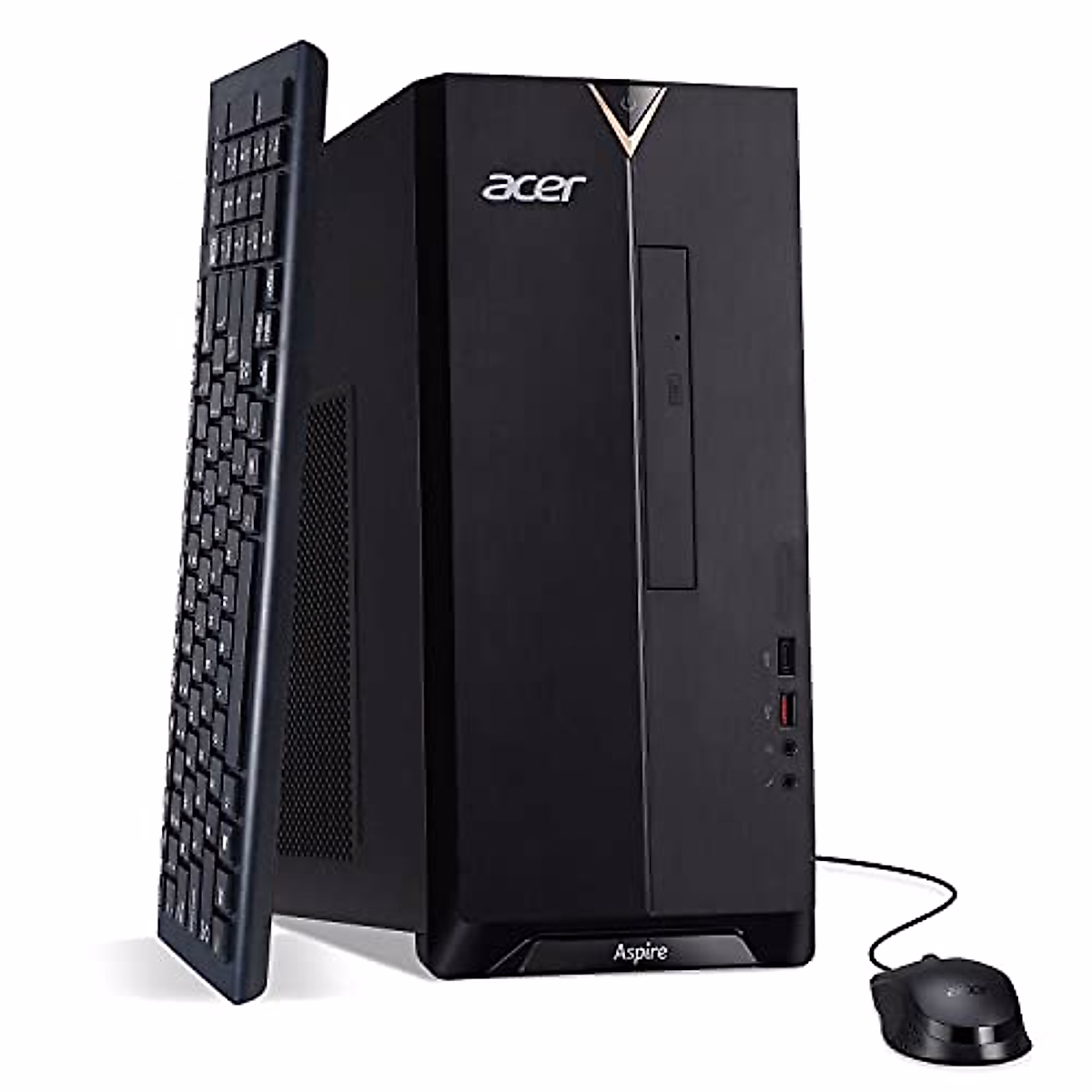Acer Aspire TC-1660-UR17 Desktop | 10th Gen Intel Core i5-10400 6-Core Processor | 12GB 2666MHz DDR4 | 512GB NVMe M.2 SSD | 8X DVD | Intel Wireless Wi-Fi 6 | Windows 10 Professional