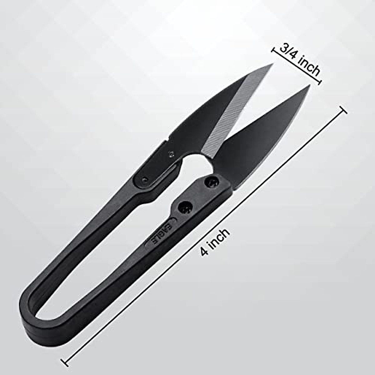 Sago Brothers Bonsai Pruning Scissors 5 PCS, Small Pruner Shears, Bud Leaves Trimmer, Garden Shears for Plants, Gardening Clippers for Flower, Stainless Steel Bud and Bonsai Trimming Pruners Trimmers