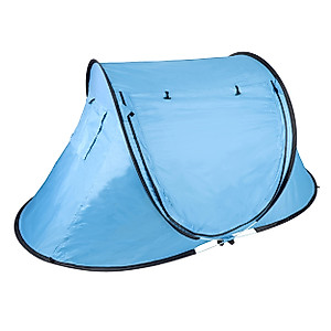 Neature Popup Camping Tent 2 Person Tent - 88 x 50in Ground Space Quick Set Up Outdoor Canopy Tent with 2 Doors