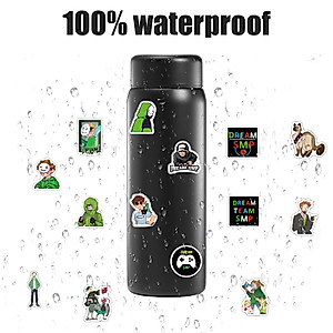 100 Pcs Game Stickers Pack 100,Vinyl Waterproof Stickers for Laptop & Water Bottles,Aesthetic Skateboard Stickers for Teens (smp01-B)
