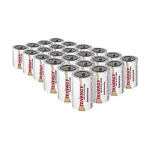 Tenergy 1.5V D Alkaline LR20 Battery, High Performance D Non-Rechargeable Batteries for Clocks, Remotes, Toys & Electronic Devices, Replacement D Cell Batteries, 24-Pack