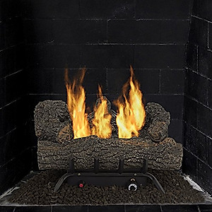 Pleasant Hearth VFL2-SO18DT 18" Southern Oak Vent Free Gas Log Set 30,000 BTU's