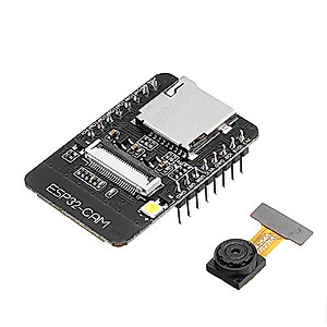 Taidacent WiFi Bluetooth Dual Mode Camera IOT Kits Development Board 2MP Esp32 with Camera ESP32-CAM OV2640 Esp32