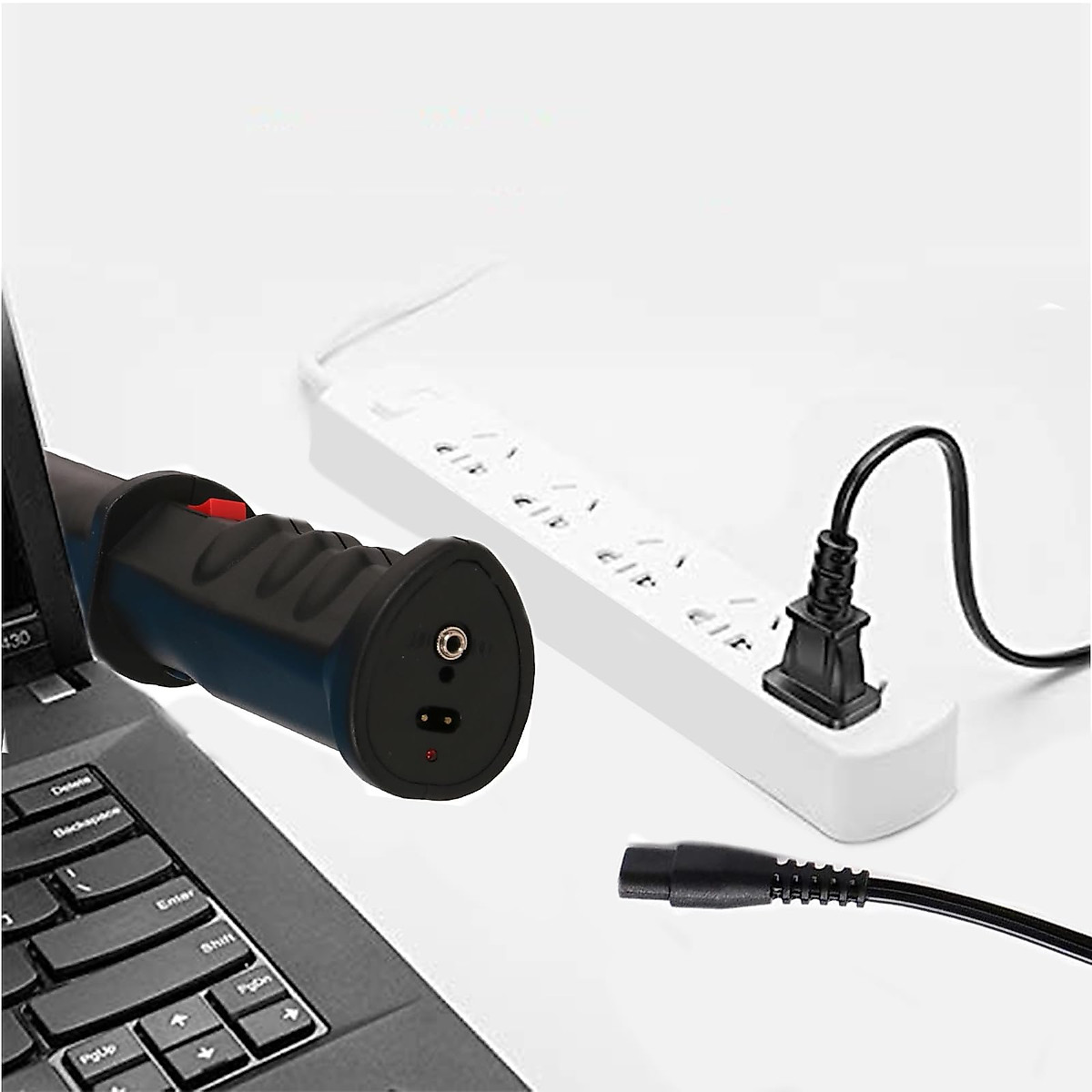 Stun Gun Charger Cord Compatible with VTS-T03, VTS-195; Police 305, Police 928-58, Avenger, Guard Dog Security, Jolt, Stun Master and Most Other Stun Guns (One Long and one Short)