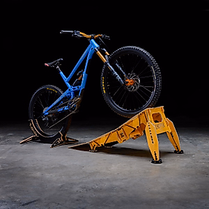 MTB Hopper - BMX Ramp for Average to Advanced Skill Levels - Portable Bike MTB Ramp - Bike Jump - Kicker Ramp Suitable for BMX, Mountain Bikes