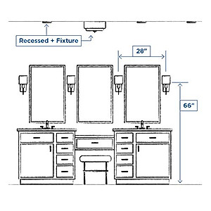 Progress Lighting P300080-104 Judson Bath & Vanity, Nickel