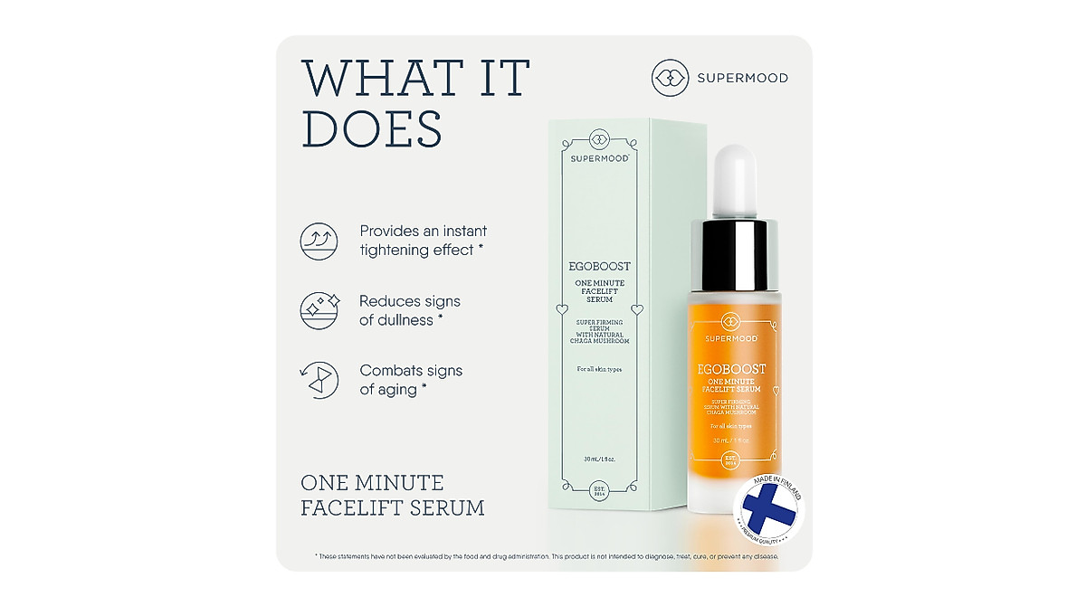 Supermood Egoboost Face Lift Serum for Youthful Skin