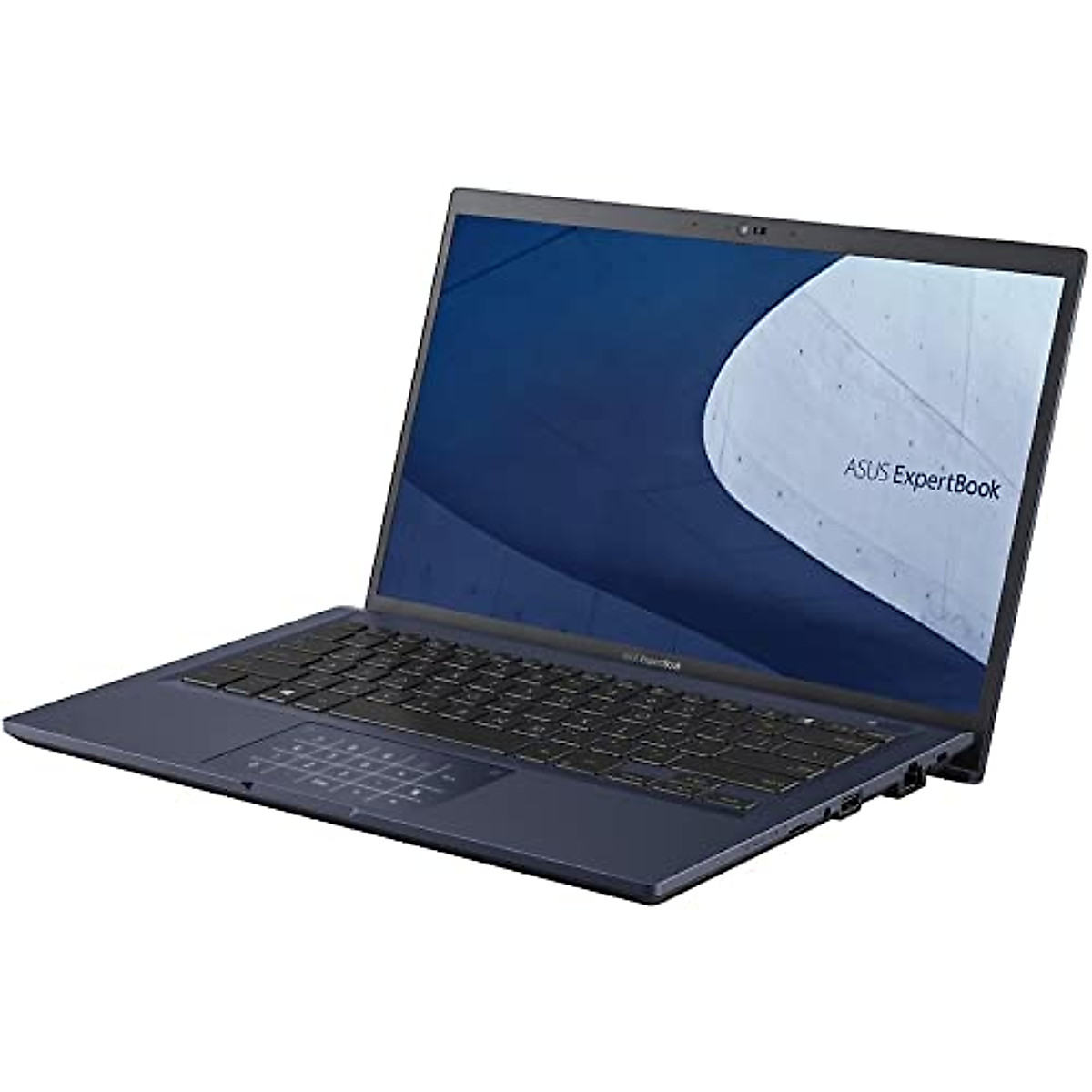 ASUS ExpertBook B1 Business Laptop, 15.6” FHD, Intel Core i5-1135G7, 256GB SSD, 16GB RAM, Military Grade Durable, AI Noise Cancelling, Webcam Privacy Shield, Win 10 Pro, Star Black, B1500CEA-XH53