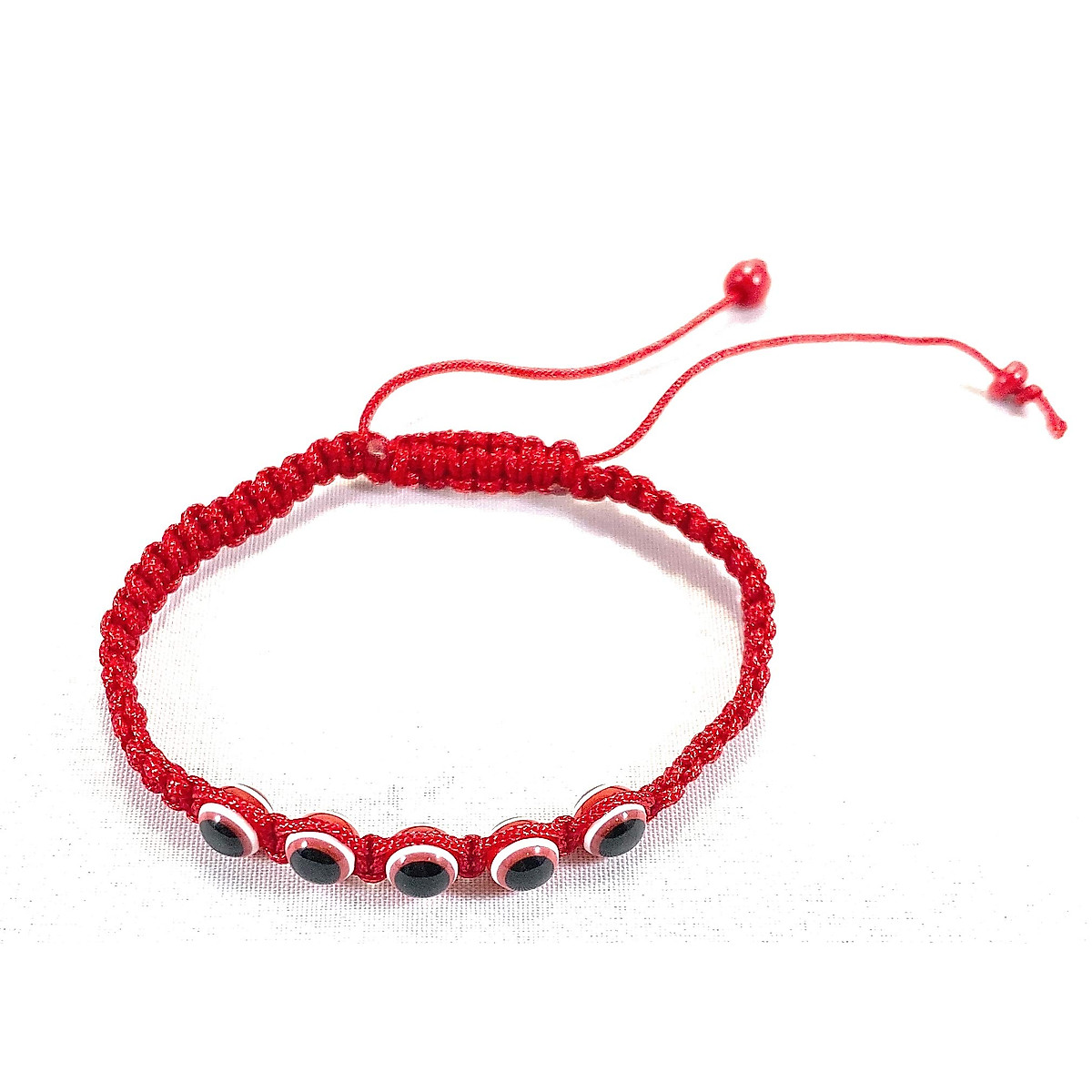 Multi Red Evil Eye Red String Adjustable Bracelet Pulsera Hilo Color Rojo De Ojo Color Rojo Para Mal De Ojo