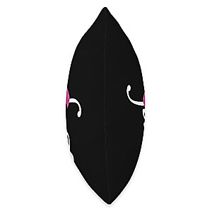 Breast Cancer Gift for Men & Women Faith Support-Ribbon Breast Cancer Awareness Throw Pillow, 16x16, Multicolor