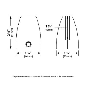 Aluminum Desk Partition Clamp for 1/8" to 1" Thick Panels (Pack of 2)