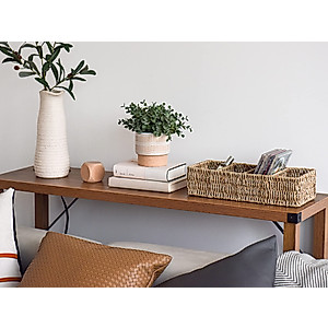 StorageWorks Small Wicker Baskets Wicker Flatware Organizer