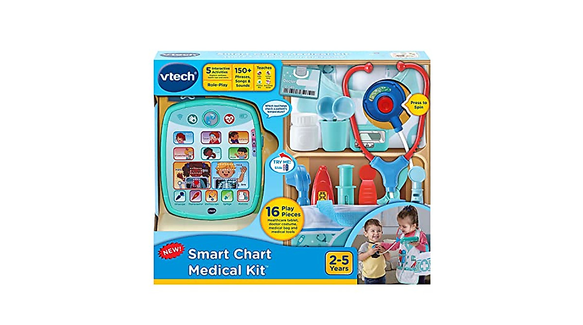 VTech Smart Chart Medical Kit: Interactive Kids Doctor Set
