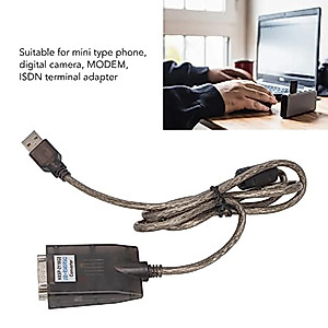 FOTABPYTI USB2.0 to RS485 RS422, USB2.0 to RS422 Adapter Plug and Play 128 Byte TX for Laptop