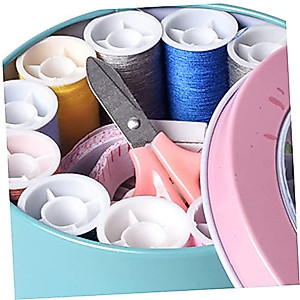 EXCEART 1 Set Thread Repair Kit Sewing Tool Needle Thread Kit Mini Sewing Kit Sewing Thread Case Portable Sewing Kit Embroidery Compact Sewing Kit Sewing Thread Box Household Travel