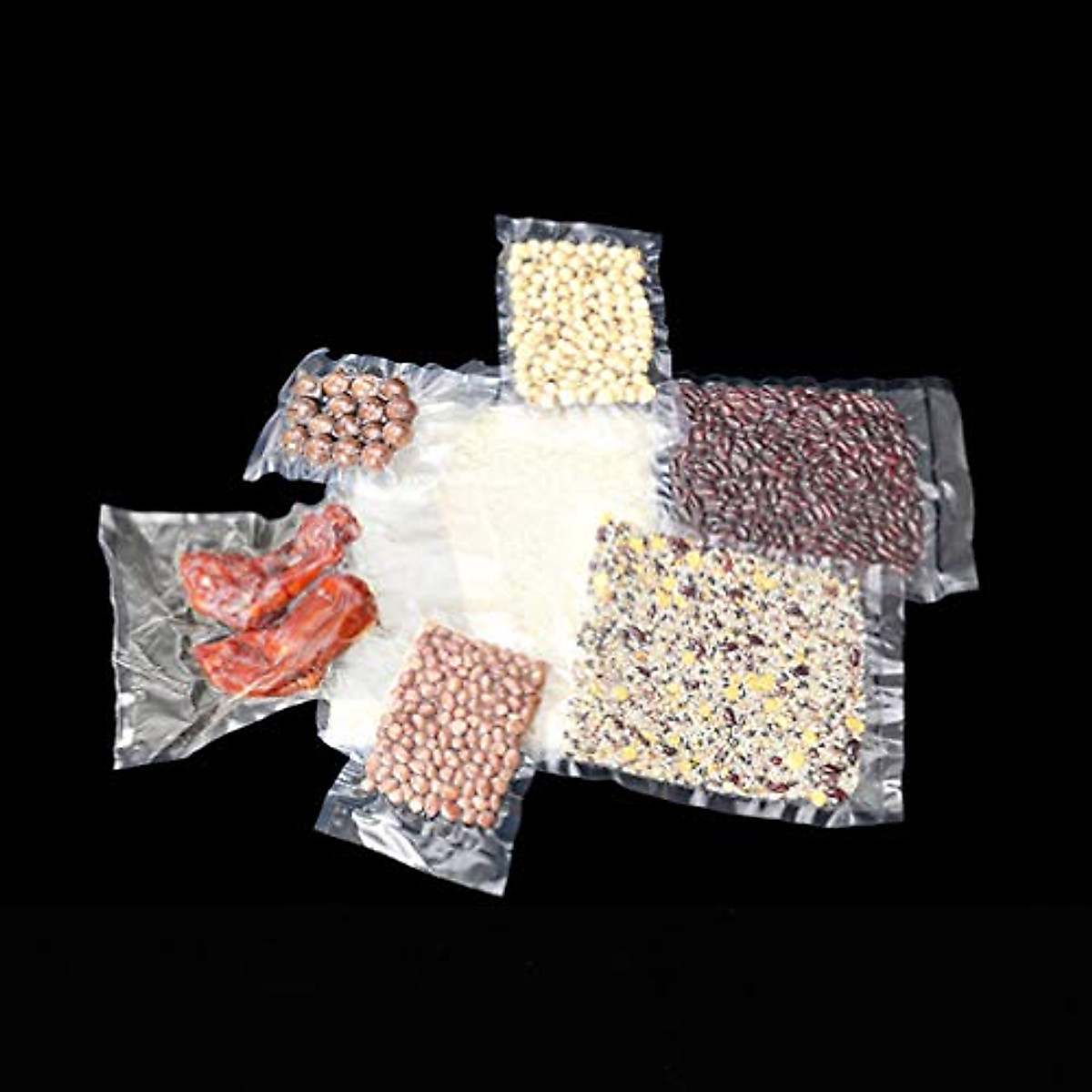 1Pc Vacuum Sealer Bags, 17x500cm Vacuum Sealer Bags Rolls Vacuum Seal Bags Airtight Vacume Saver Heat Seal Bags Vacuum Sealer Rolls for Storage, Meal Prep, Sous Vide