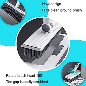 FEMUN,Broom and Dustpan Set,Kitchen Broom,Broom and Dustpan Set Heavy Duty,Cheap Broom,Folding Broom,Broom Set-Applicable to Bedroom, Living Room, Office, Study, Classroom, Bathroom, Dining Room。