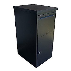 RTS Home Accents Parcelwirx Secure Package Delivery Box Locker, Graphite
