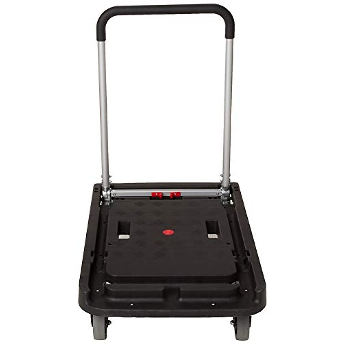 Magna Cart Flatform FFXL 500 lb Capacity Four Wheel Folding Platform Truck, Black and Aluminum