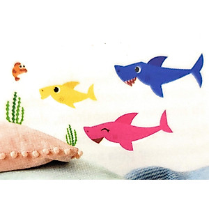 RoomMates Baby Shark Wall Decals - 9 Pieces