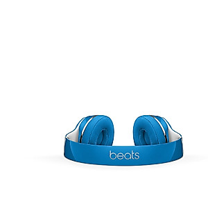 Beats Solo2 On-Ear Headphone Luxe Edition (WIRED, Not Wireless) (Renewed) - Blue