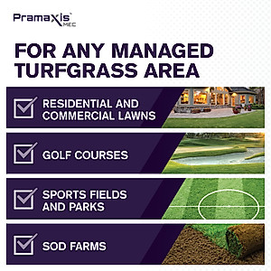 Pramaxis MEC Plant Growth Regulator (8 oz) by Atticus – Compare to 4 oz Primo Maxx – Growth Control of Turfgrasses - Trinexapac-Ethyl 11.3%
