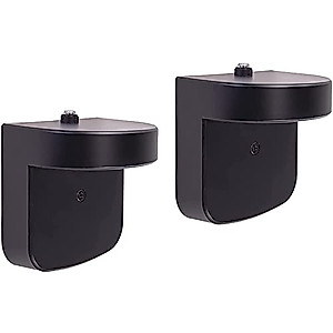 CORAMDEO 2 Pack LED Dusk to Dawn Modern Round Porch Light, Wall Sconce for Porch, Patio and More, Built in LED Gives 75W of Light, 600 LM, 4K Bright White, Wet Location, Black