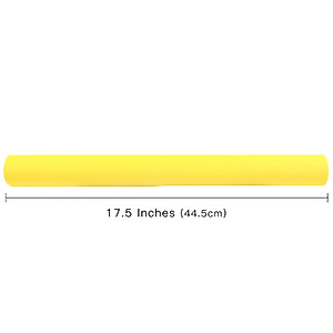 RUSPEPA Kraft Paper Roll - 17.5 inches x 32.8 feet - Recyclable Paper Perfect for Wrapping, Craft, Packing, Floor Covering, Dunnage, Parcel, Table Runner, Yellow