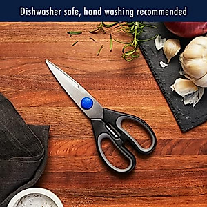 HENCKELS Graphite Razor-Sharp 13-pc Knife Set German Engineered Informed by 100+ Years of Mastery, Chefs Knife, Black/Stainless