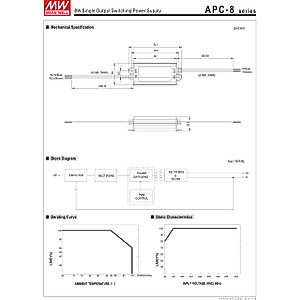 [PowerNex] Mean Well APC-8-350 11~23V 350mA 8W Single Output LED Switching Power Supply
