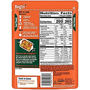BEN'S ORIGINAL Ready Rice Long Grain and Wild Flavored Rice, Easy Dinner Side, 8.8 OZ Pouch (Pack of 6)