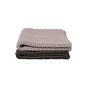 Square Cotton Knit Dish Cloths (Set of 2 Pieces)