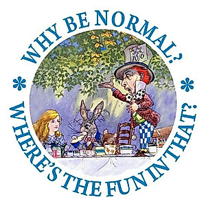 CafePress MAD HATTER WHY BE NORMAL? Mug Ceramic Coffee Mug, Tea Cup 11 oz